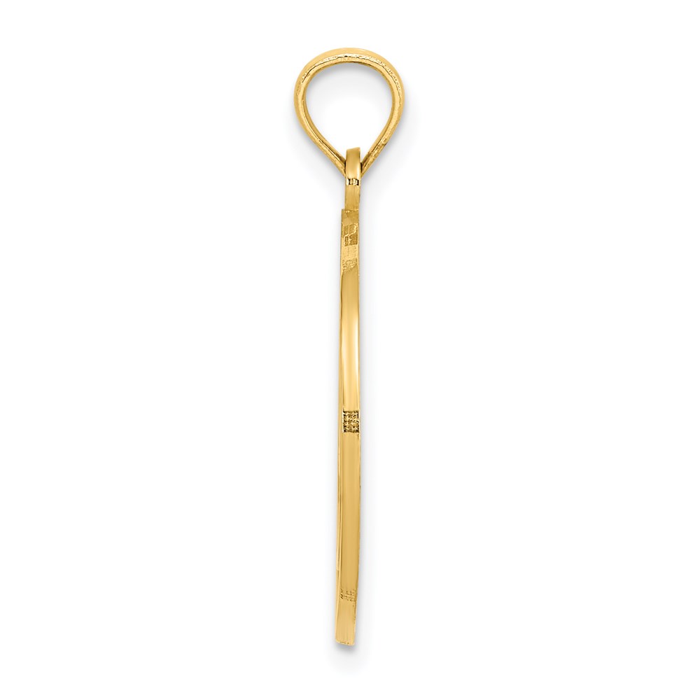 14K KEY WEST w/Crab Circle Charm - Diamonds by Monet