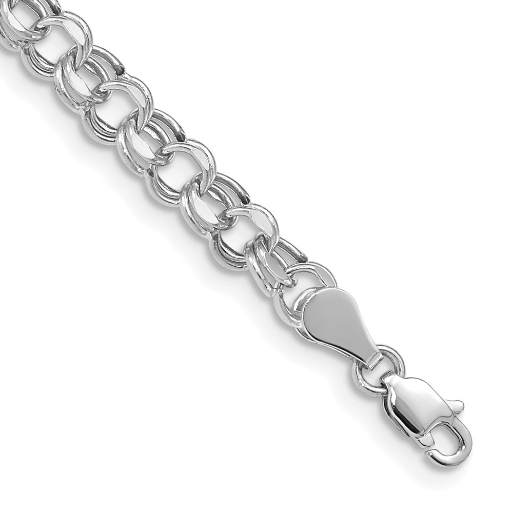 14kw Medium Satin Number 10 Charm - Diamonds by Monet